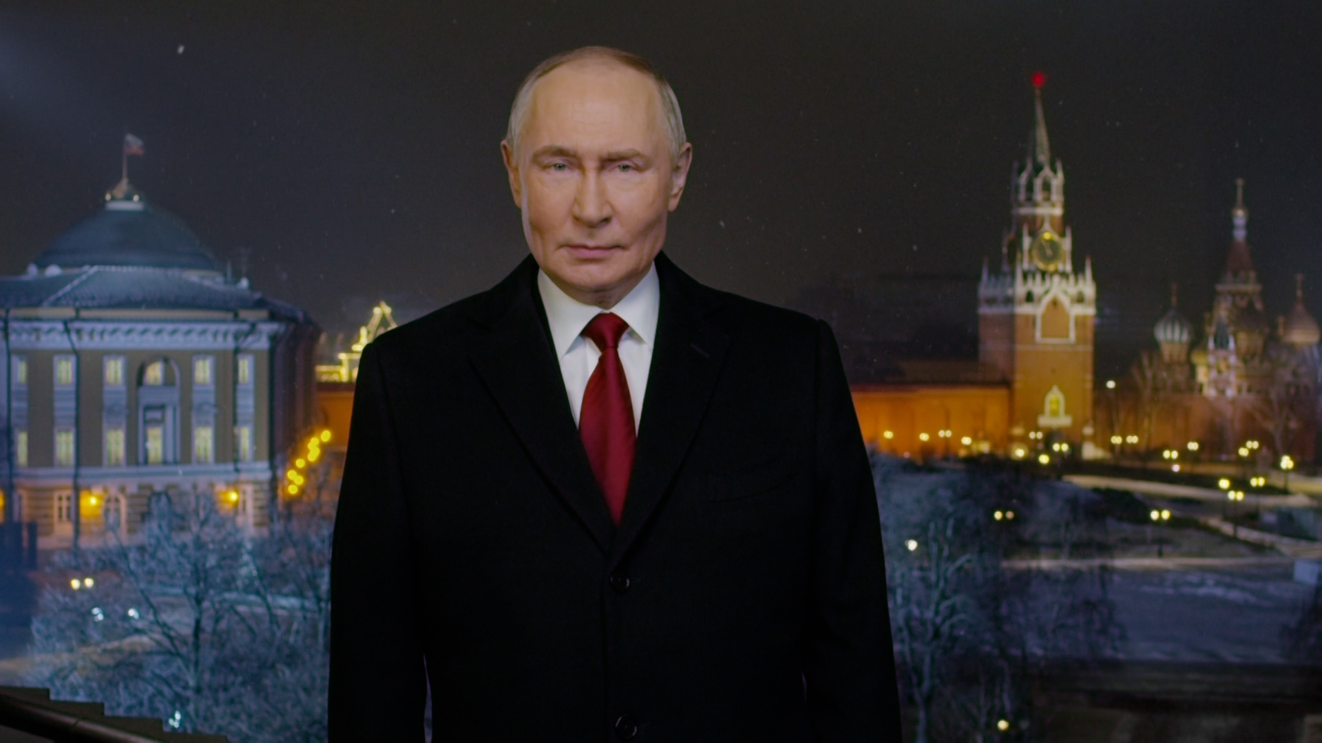 Владимир Путин поздравил россиян с Новым годом | Телеканал Санкт-Петербург
